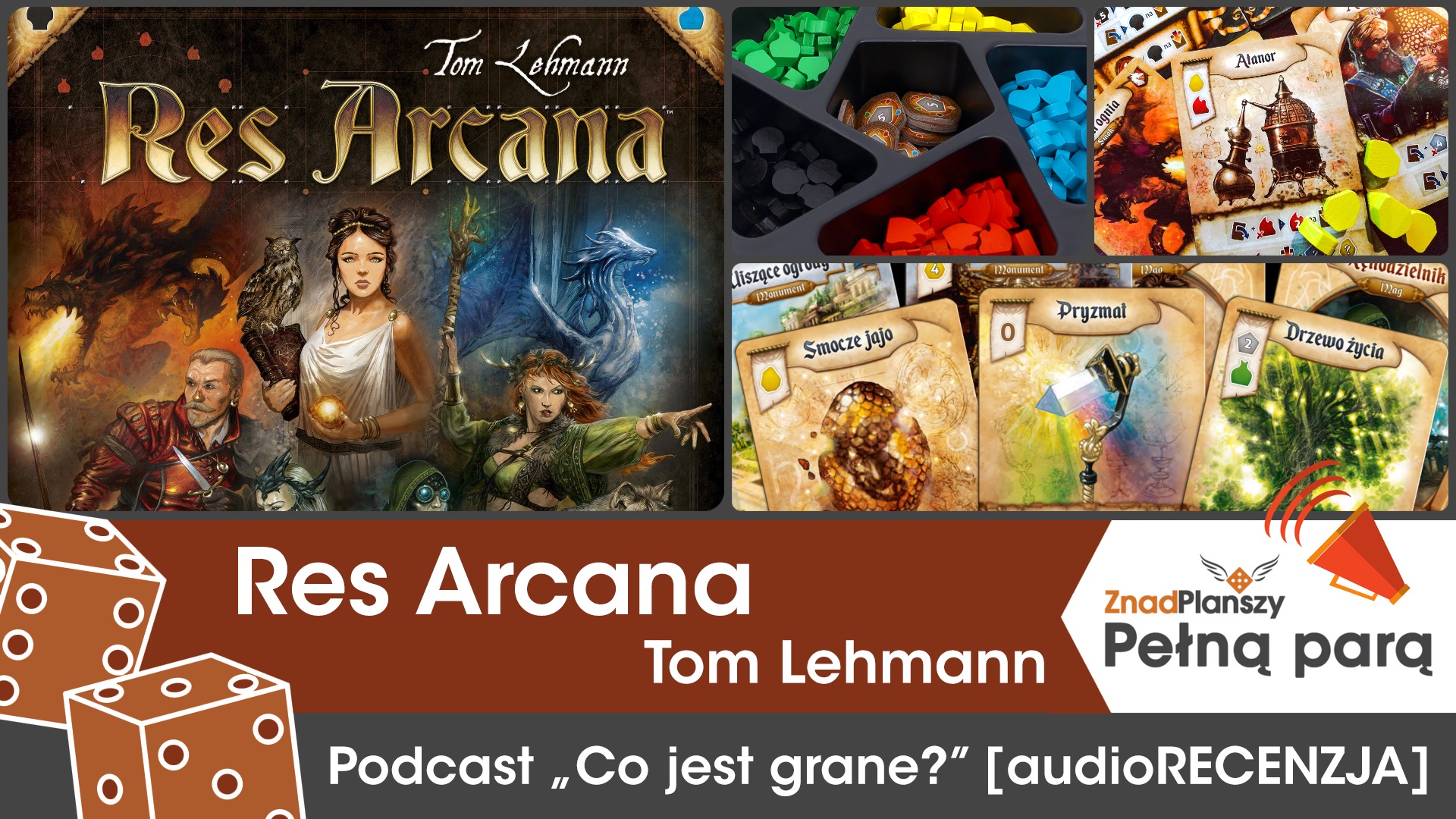 Res Arcana [audioRECENZJA] - Pełną parą ZnadPlanszy.pl